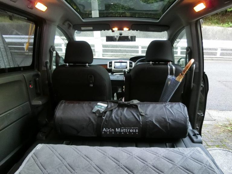 フリードスパイクで車中泊 | キャンピングカーで愉しむ！車中泊キャンプと旅紀行